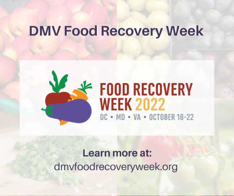 Community Food Rescue| DMV Food Recovery Week Coming Oct 16-22 ...
